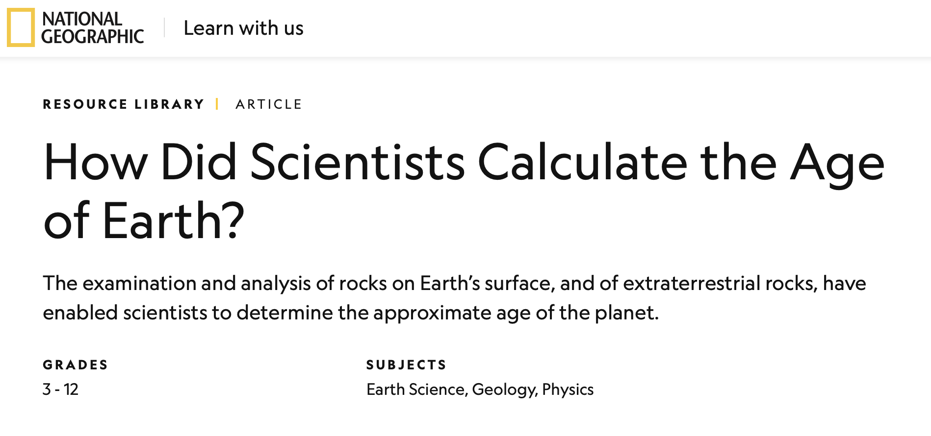 我们每天喝的水有多老？