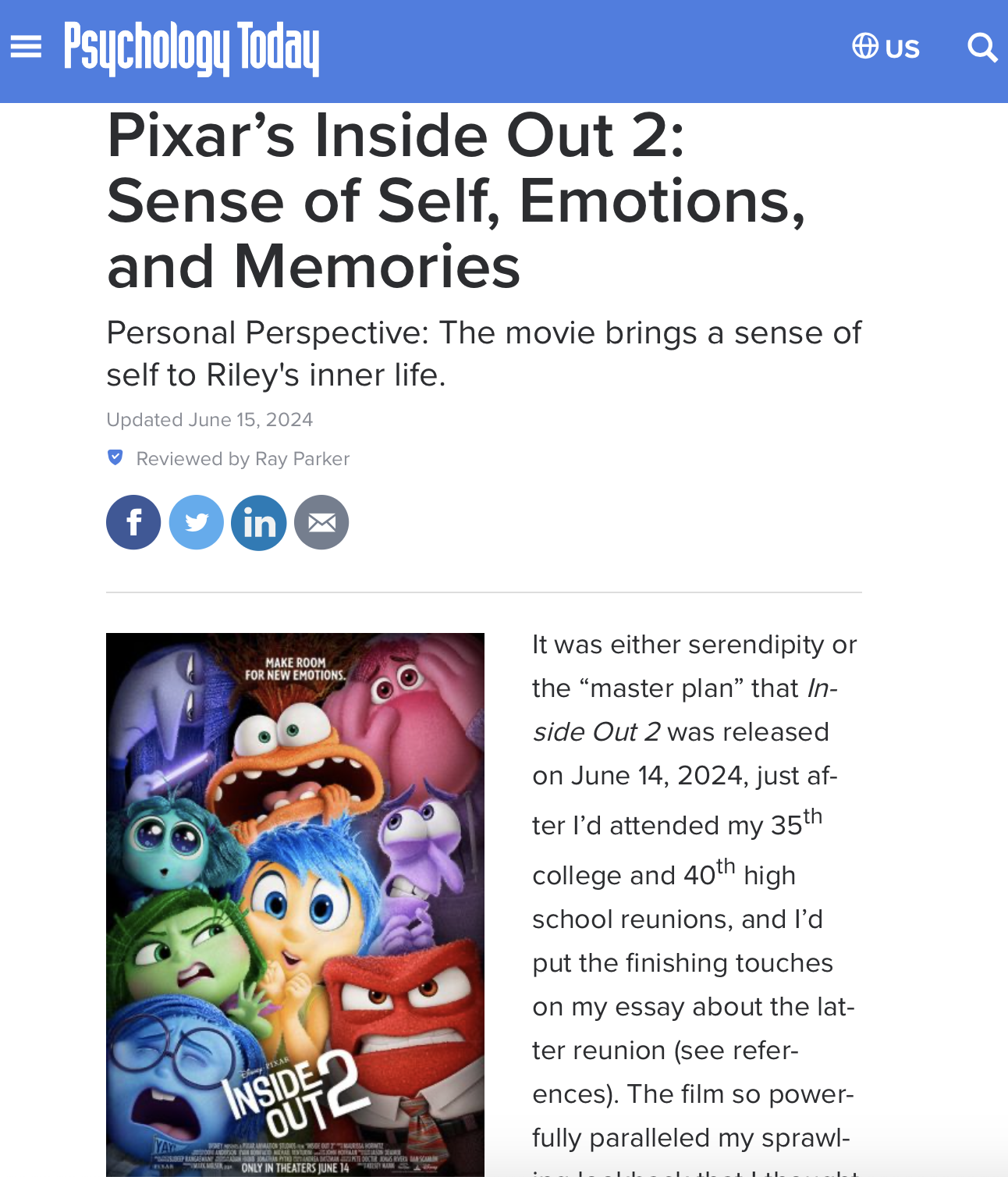 《头脑特工队2》｜如何识别自己的情绪？